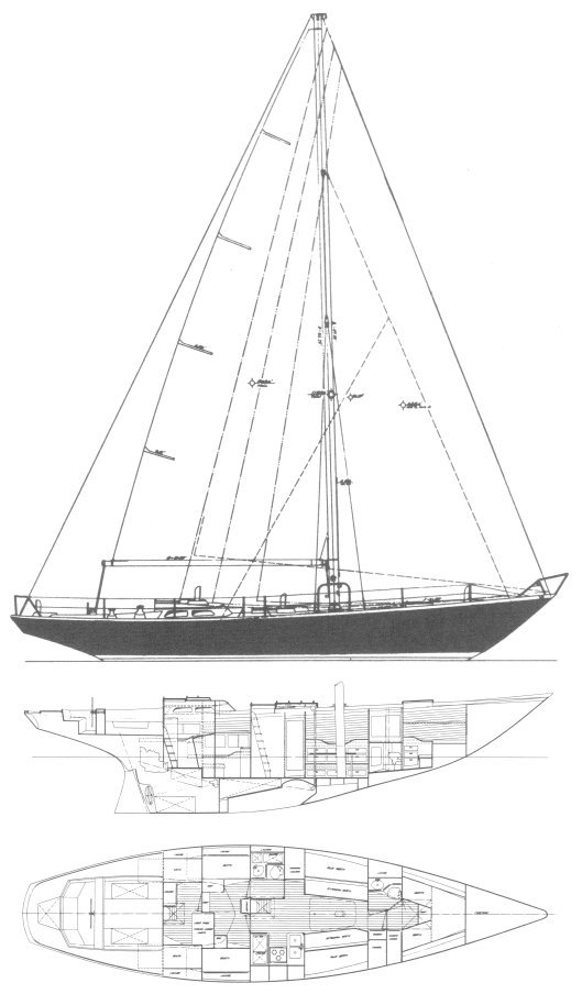 Islander 55 “S/V Reneciante” For Sale – USD 89,000 in Colón, PA By ...